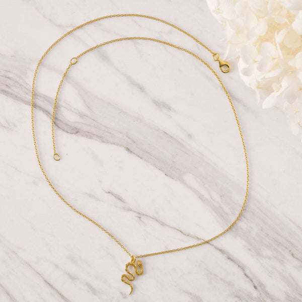 Mystic Serpent Necklace Gold - Midsummer Star Wholesale